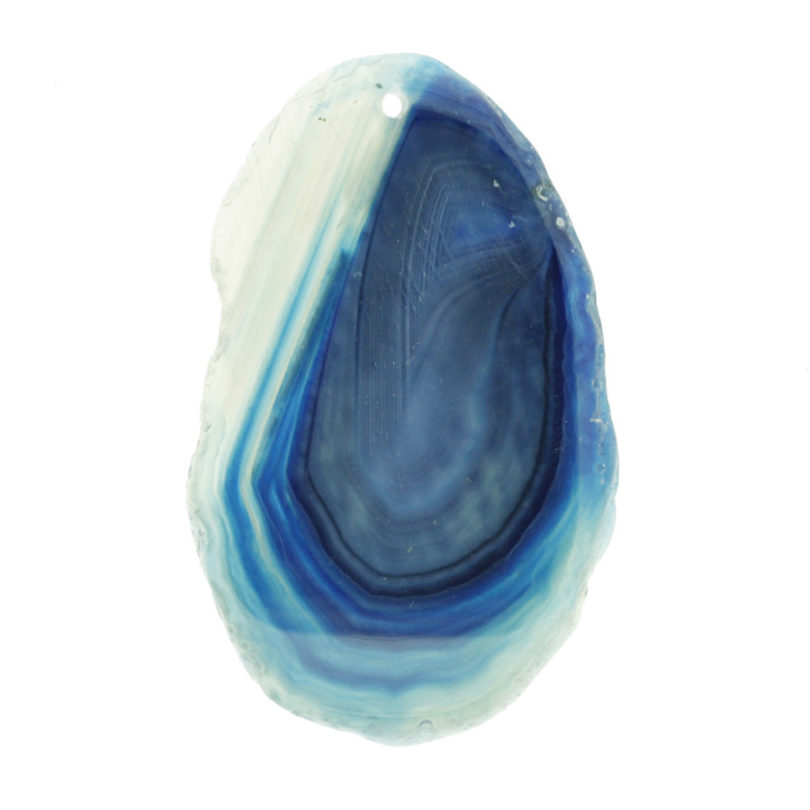 Ágata azul: sua beleza, sua história e seus significados