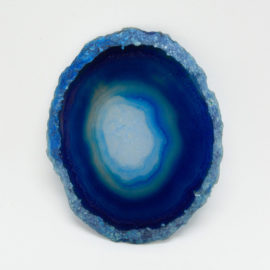 Ágata azul: sua beleza, sua história e seus significados