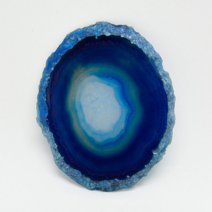 Ágata azul: sua beleza, sua história e seus significados